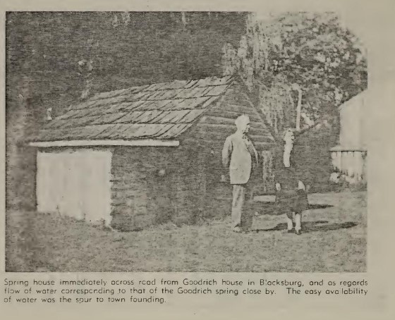 Water Resource – Gathering Blacksburg History