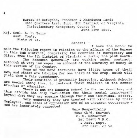 Charles Stoever Schaeffer – Gathering Blacksburg History
