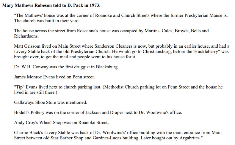 Obituary of Andrew Robeson – Gathering Blacksburg History